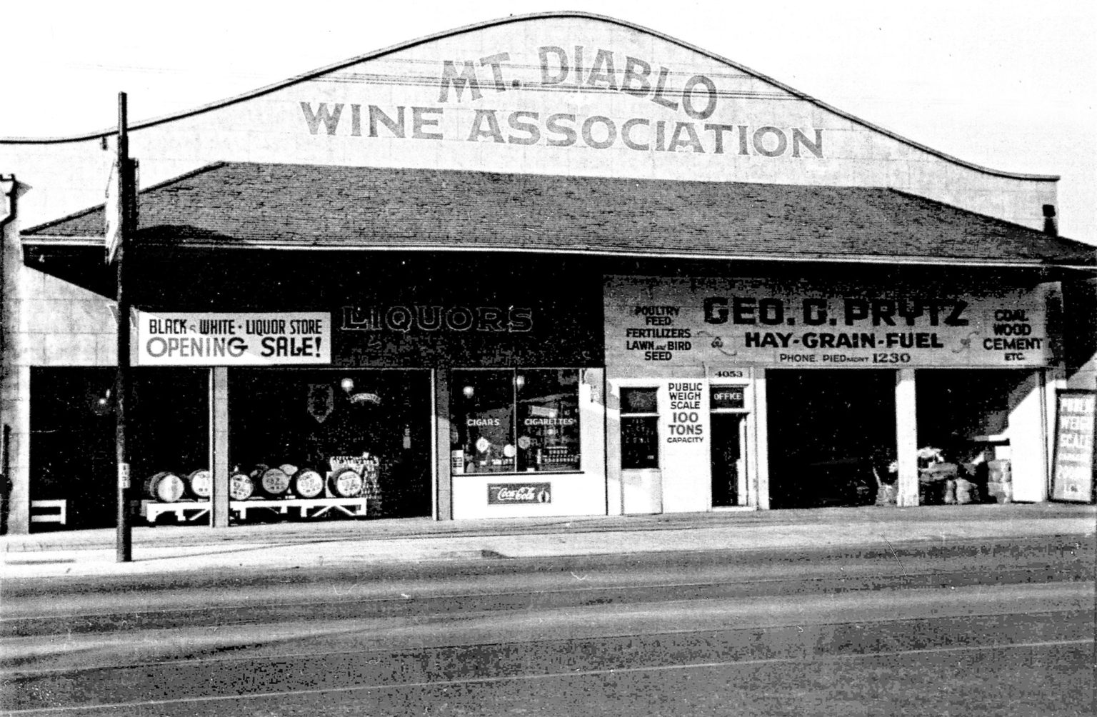 Emeryville Historical Society | Mt. Diablo Wine Association (Now B&W ...