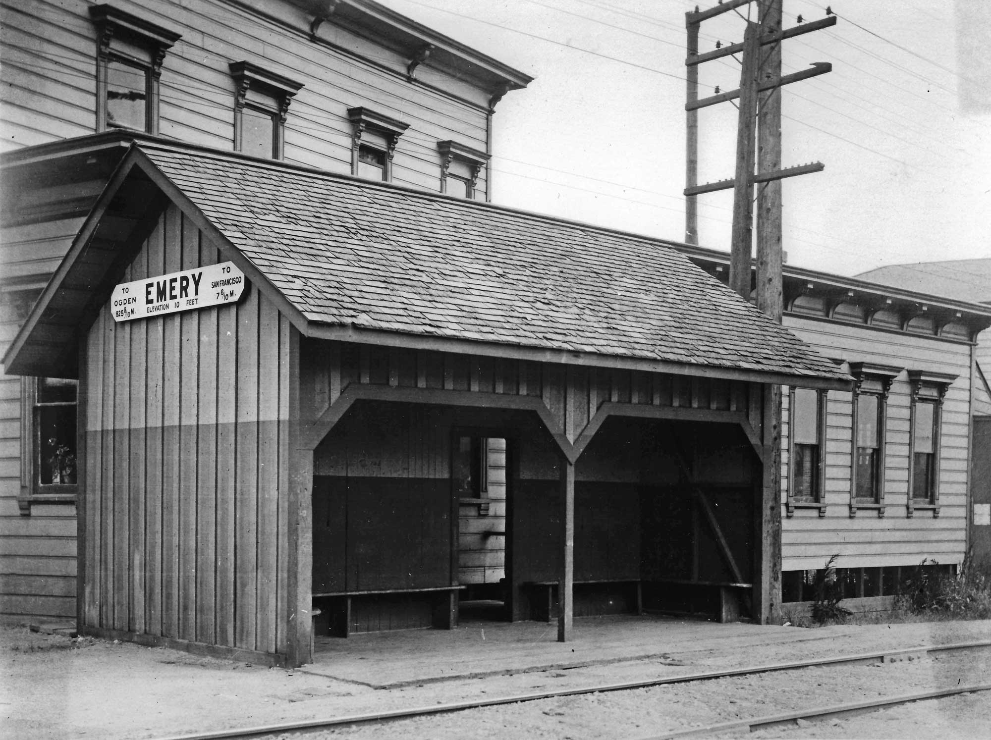Emeryville Historical Society | Emeryville Post Office & Emery’s Station